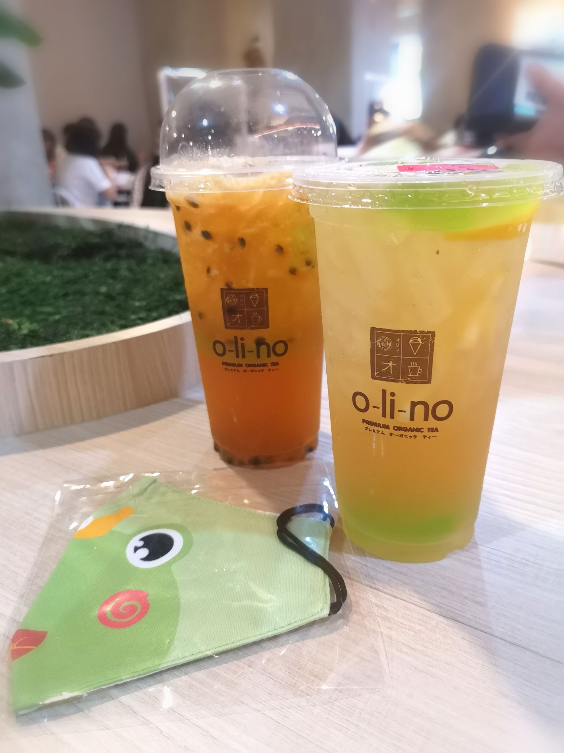 รีวิว Olino Crepe & Tea ออลซีซันเพลส - มาลองวุ้นกบ
