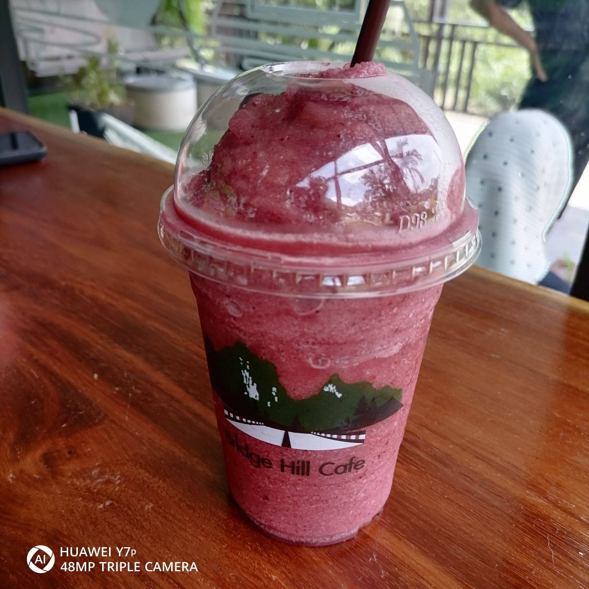 มิกซ์เบอรี่ปั่น ร้าน Bridge Hill Cafe - Wongnai