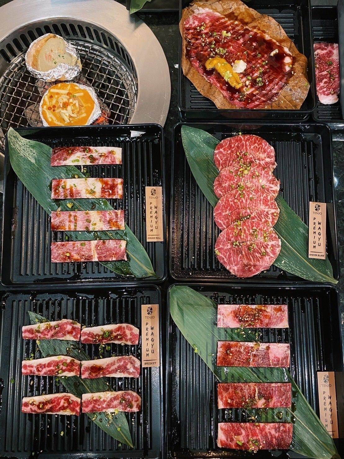 รีวิว Tenjo Sushi & Yakiniku Premium Buffet The Avenue Ratchayothin ...