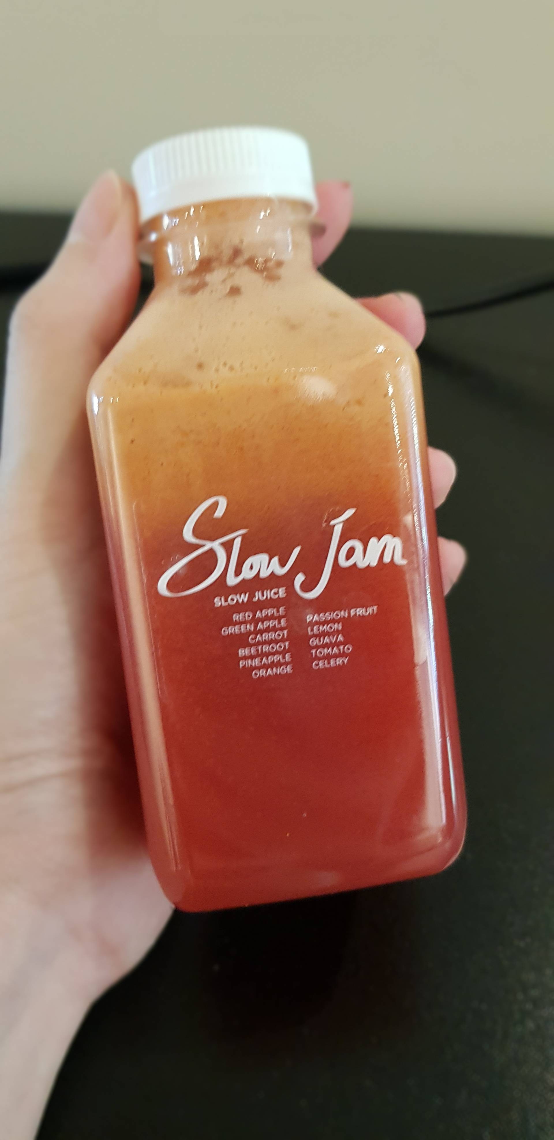 รีวิว Slow Jam - น้ำผลไม้สกัดเย็น - สั่งผ่านไลน์แมนก็โอเคด้วยประการทั้งปวง