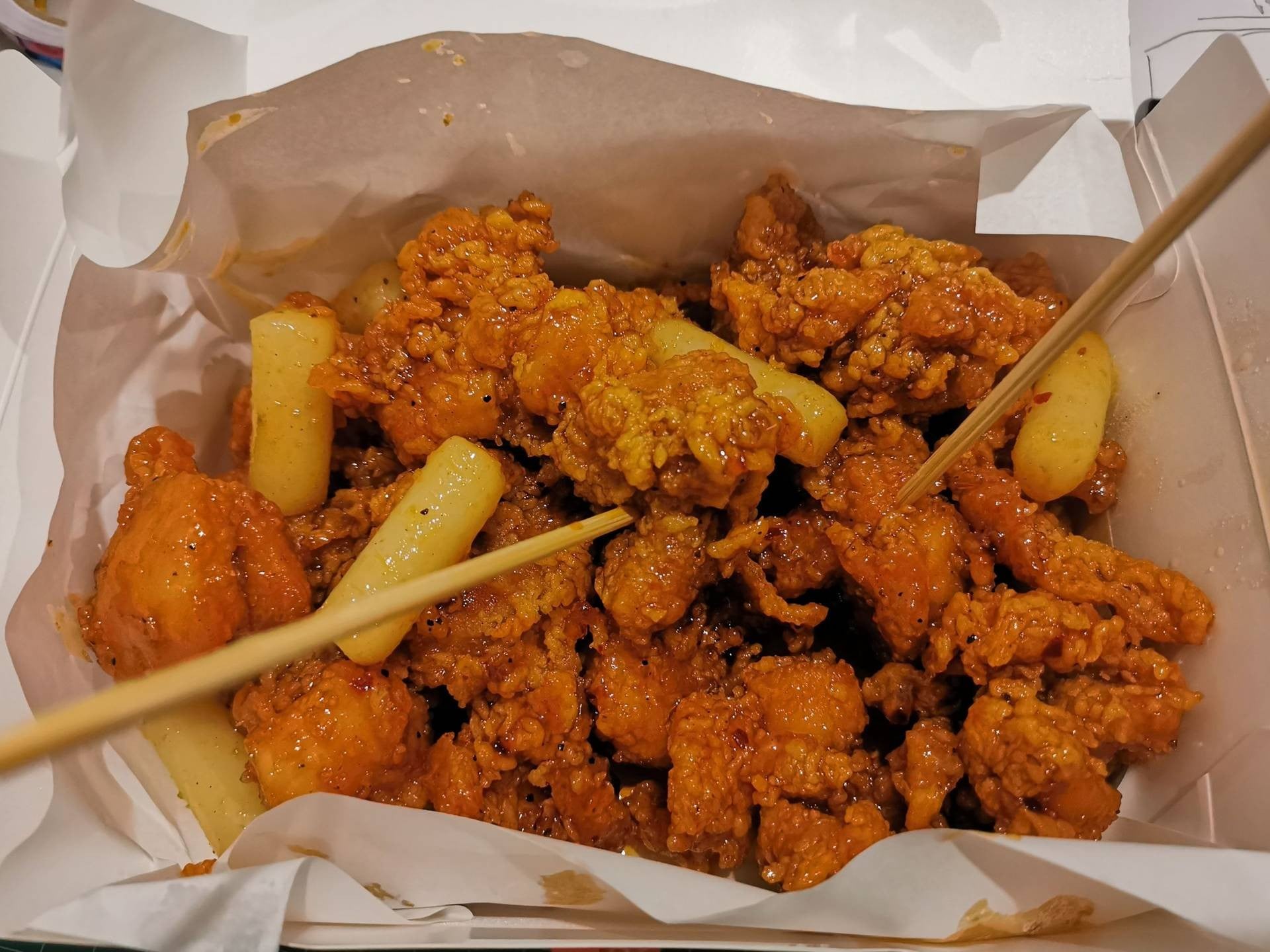 รีวิว GuGu Chicken Korean Crispy Chicken สวนดุสิต - ไก่กรอบรสชาติดี