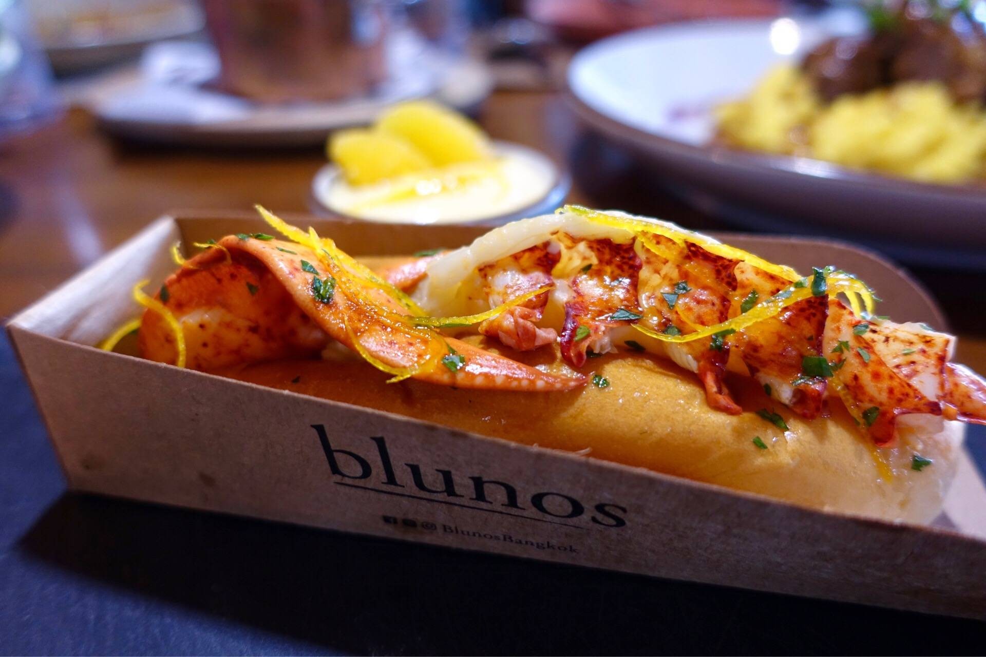รีวิว Blunos Bangkok - ล๊อปสเตอร์โรลอร่อยมาก