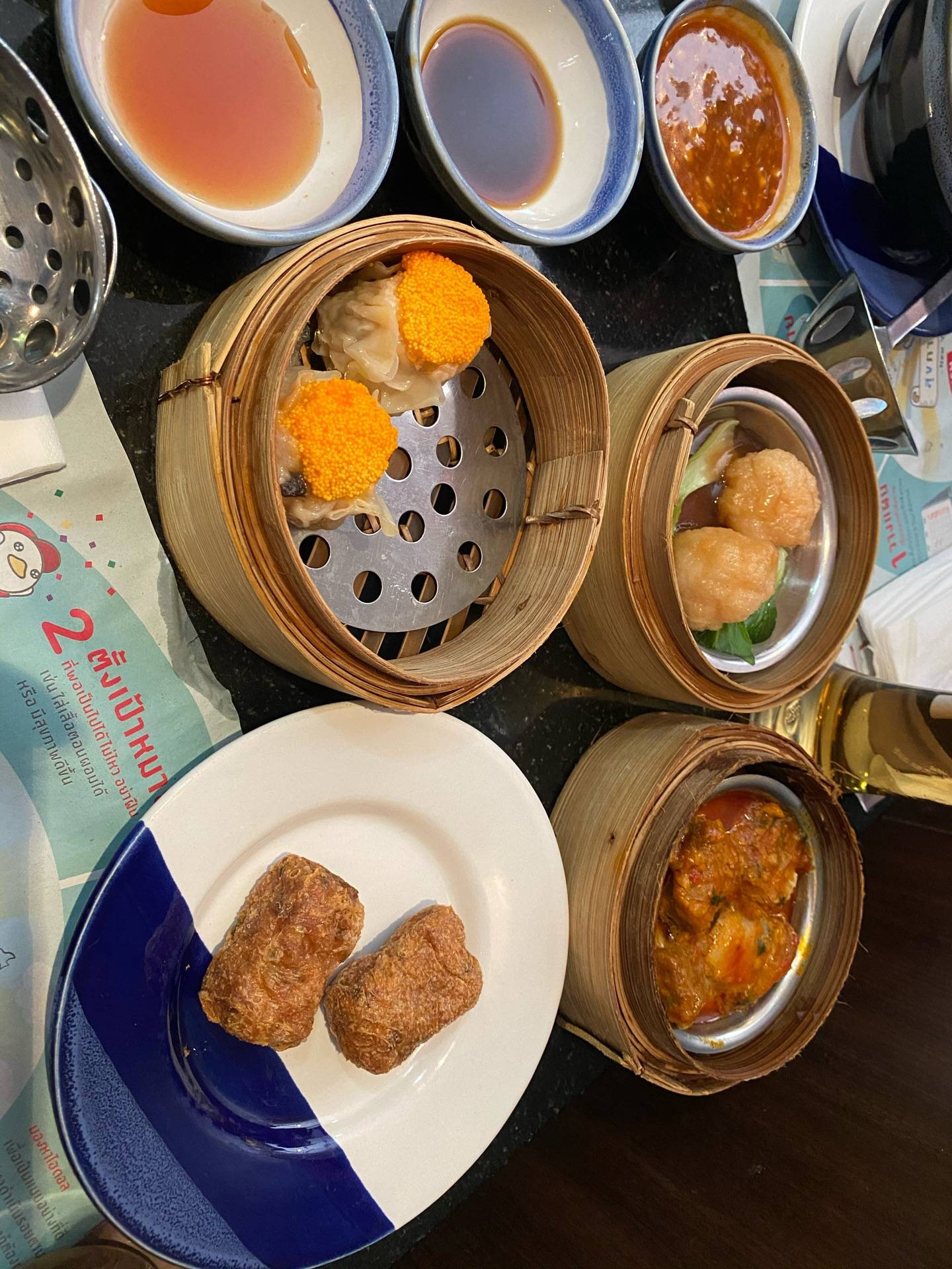 รีวิว MK Gold Restaurants ศาลาแดง - บุฟเฟต์ๆMK กุ้งปลารัวๆ