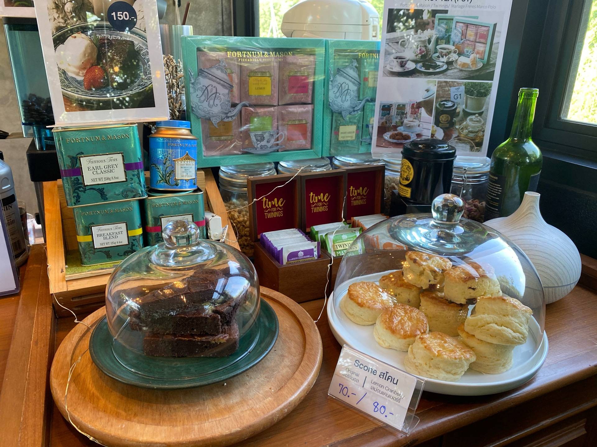 Scone ร้าน Double P Home Cafe