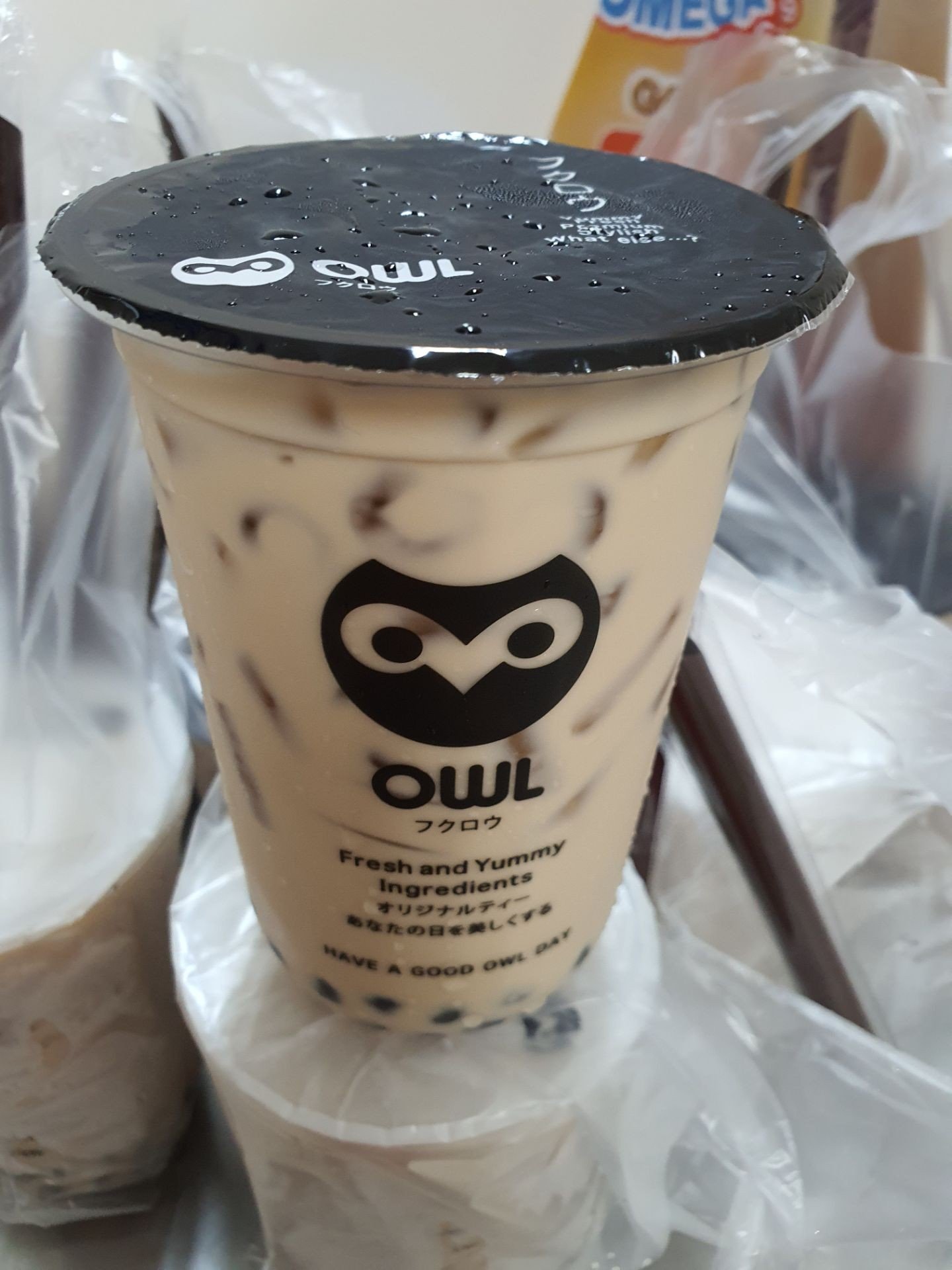 รีวิว OWL CHA อุบลสแควร์ อุบลสแควร์ - ชานมไข่มุกไต้หวัน หอมชาเข้ม เนื้อมุกหนึบ จนต้องเบิล ...
