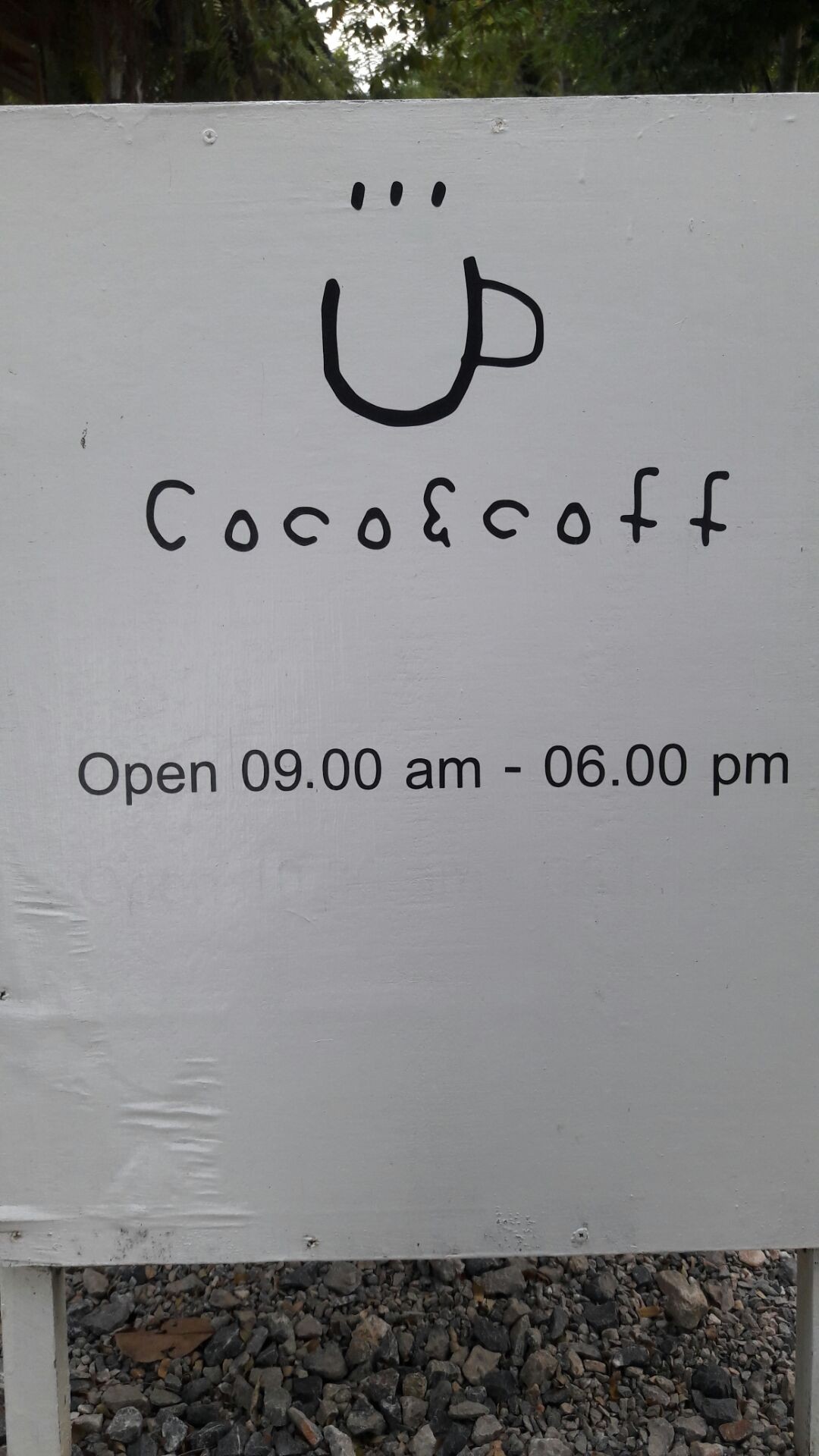 รีวิว Coco&coff - ร้านกาแฟในสวนมะพร้าว