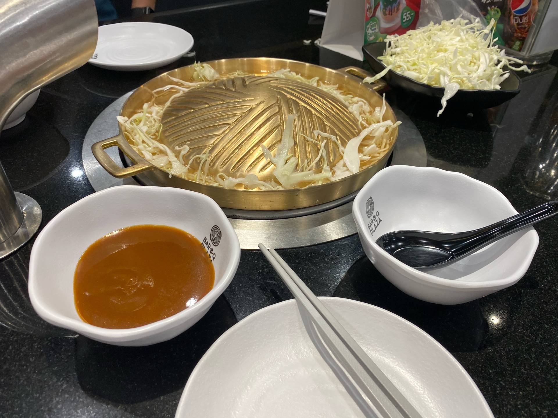 รีวิว Bar-B-Q Plaza เทอมินอล 21 - หมู Member set - BarbeGon