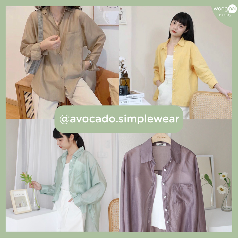แจก! พิกัด 10 ร้าน IG "เสื้อเชิ้ตผู้หญิงสีพาสเทล" น่ารักละมุนกลมกล่อม!