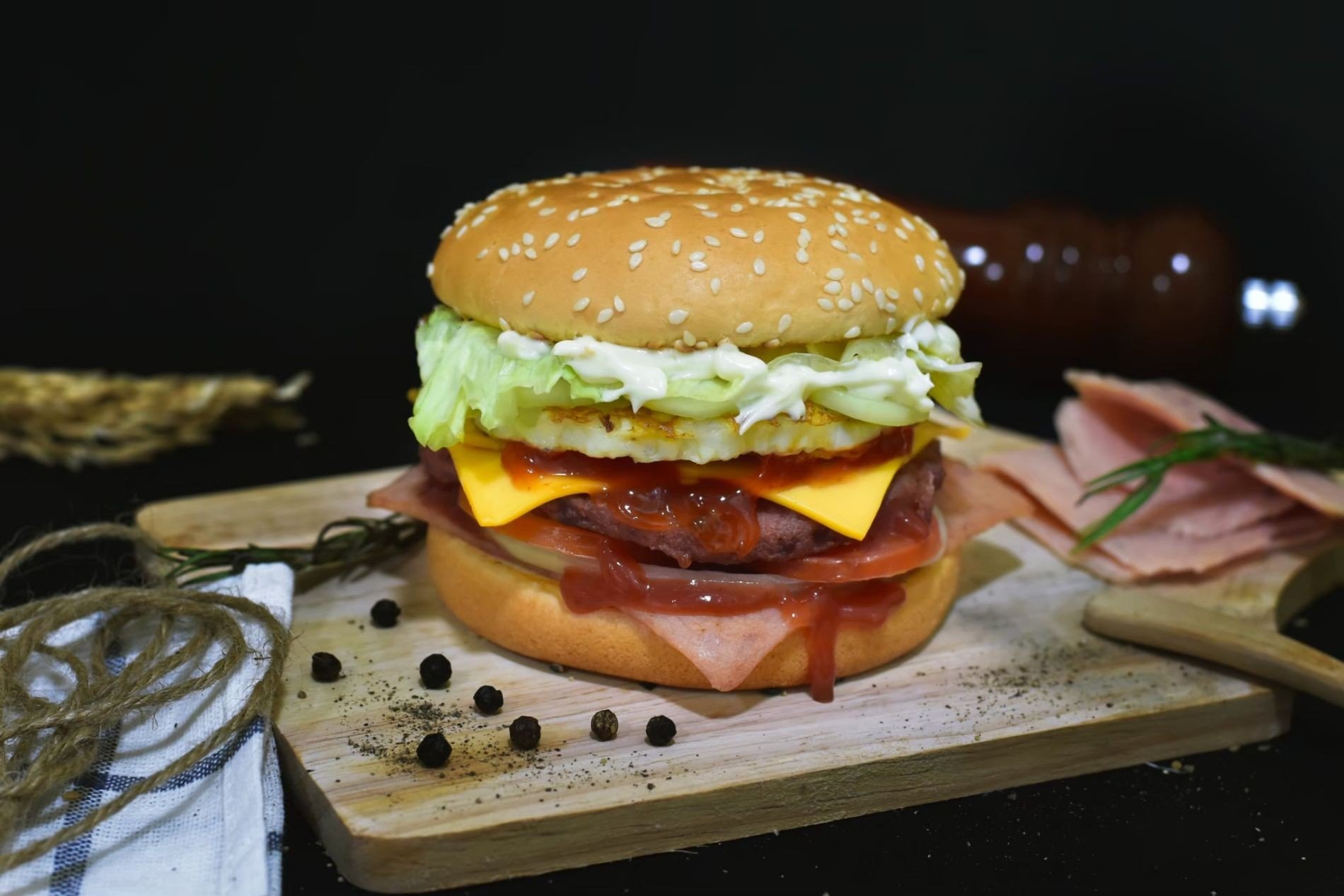 รีวิว อาแบเบอร์เกอร์ A-Bae Burger halal Food