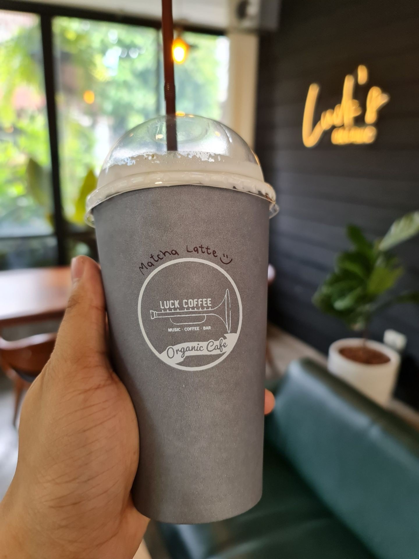 รีวิว Luck Coffee Organic Cafe - Luck Coffee