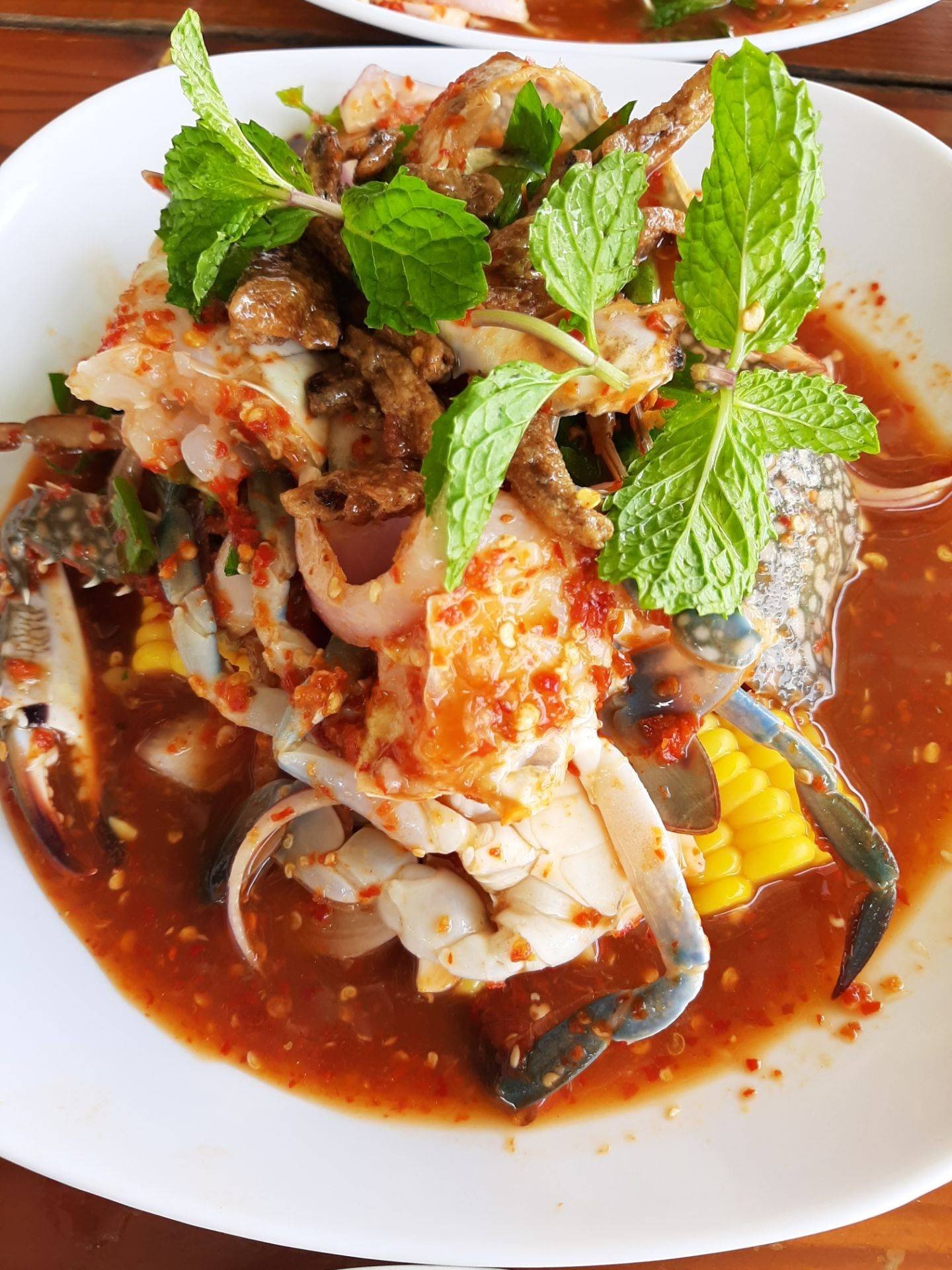 ยำปูม้า • ปูสดๆ หวานอร่อยมาก ร้าน เจ๊แพร โคตร-ละ-ยำ - Wongnai