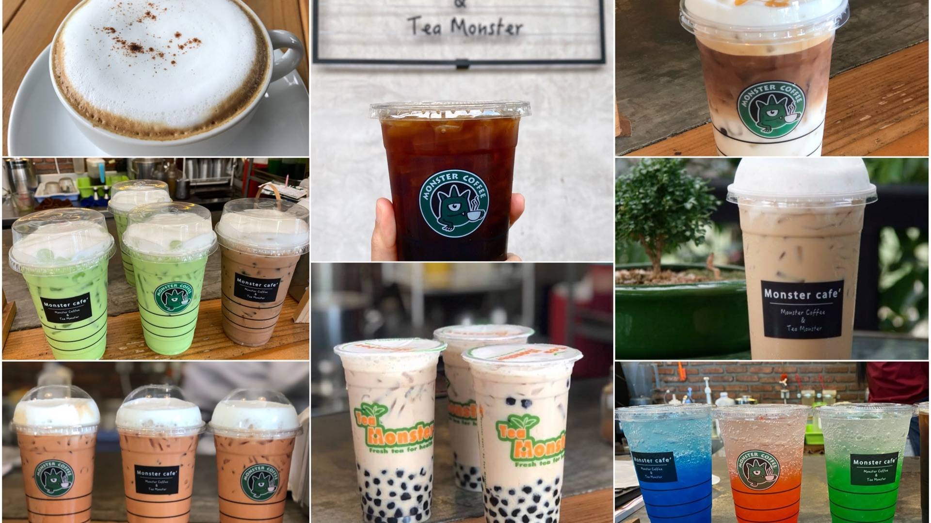 [รีวิว] ร้าน Monster Cafe' by Tea Monster พุทธบูชา36 | เมนูแนะนำ รูปภาพ ...