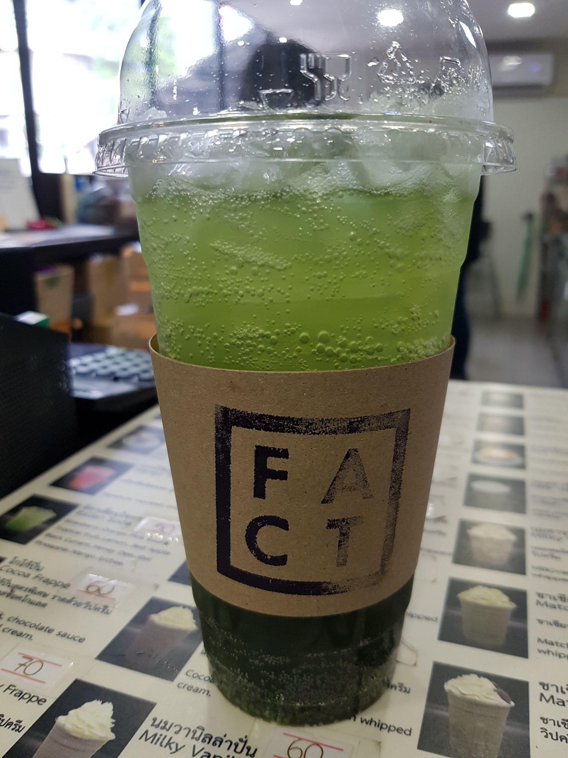 Kiwi Soda • ดี ร้าน F.A.C.T Coffee The Avenue Ratchayothin - Wongnai