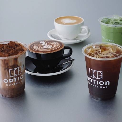 [รีวิว] ร้าน Option Coffee Bar | เมนูแนะนำ รูปภาพ ราคา - Wongnai