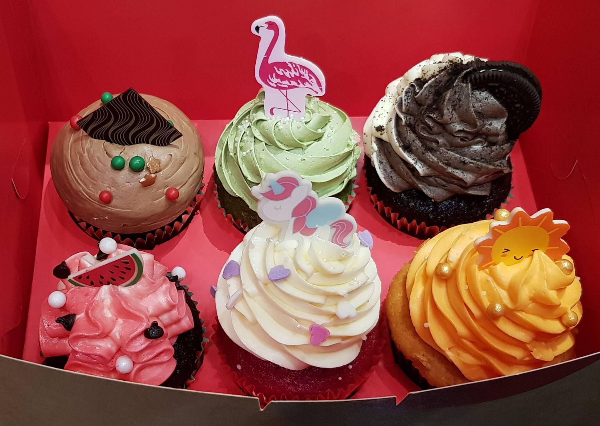 Cupcake • HBD LavaMagma🍼 ร้าน Secret Recipe เมกะ บางนา - Wongnai