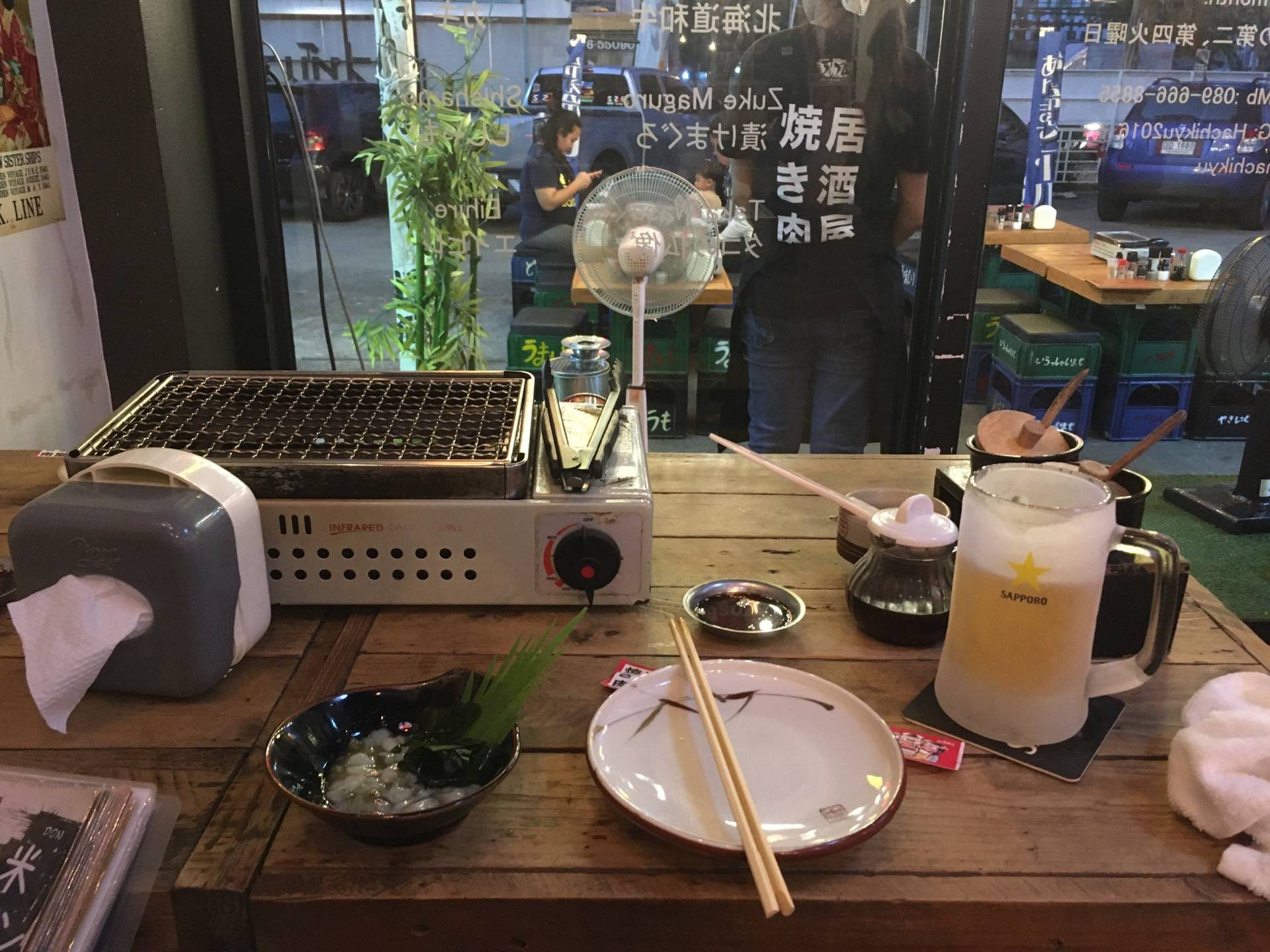 รีวิว Hachi Kyu - นอกจากเบียร์และเนื้อดีแล้ว บริการดีมาก เปลี่ยนแก้วเบียร์เย็นๆระหว่างดื่มบ่อย ...