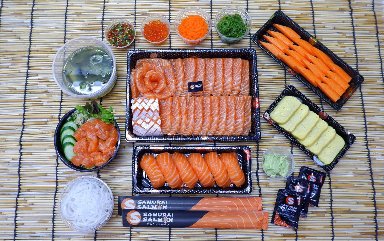 Samurai Salmon Delivery ปากเกร็ด - สั่งอาหารเดลิเวอรี | Wongnai x LINE MAN