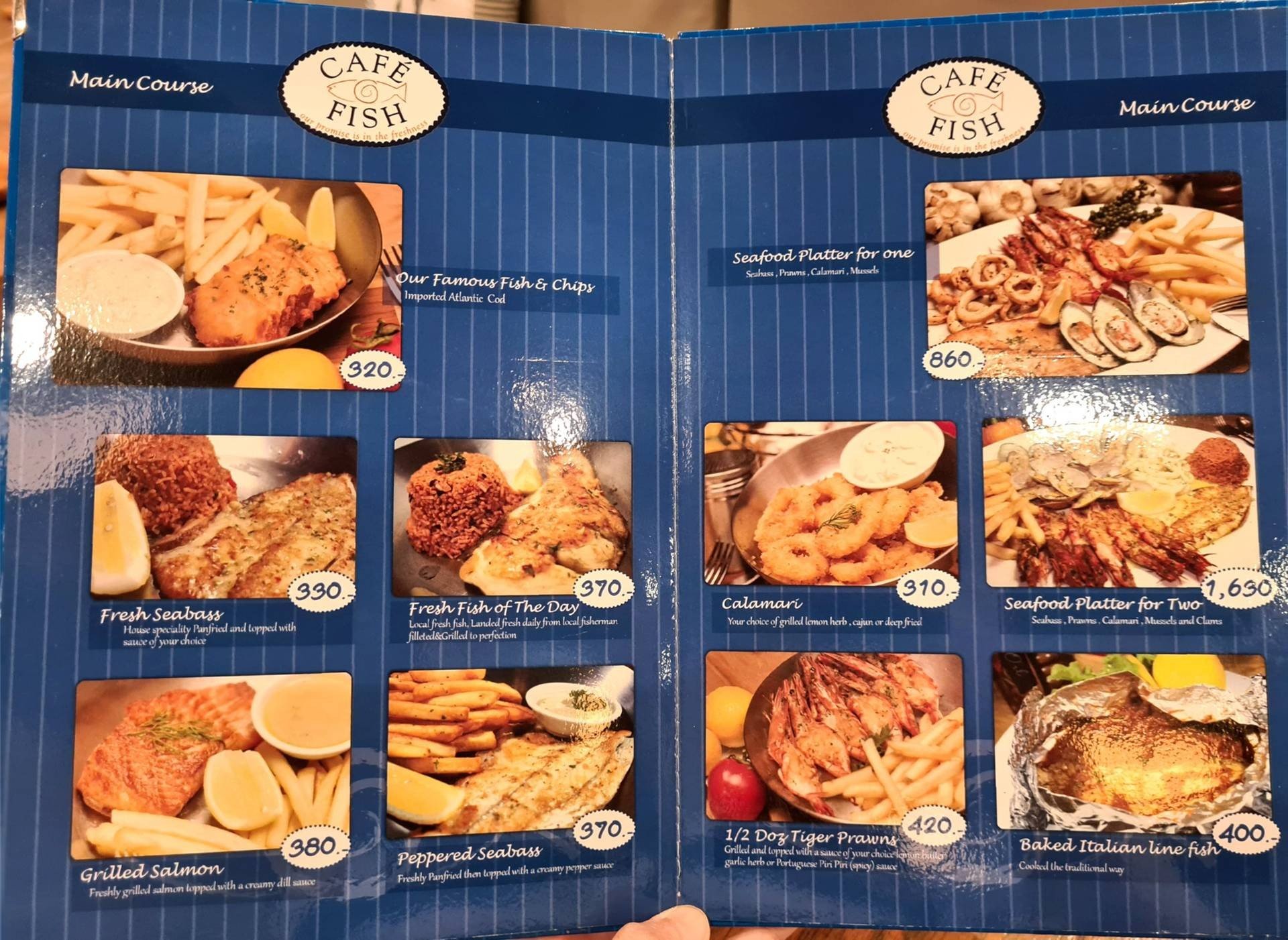 รูป Cafe Fish สยามพารากอน