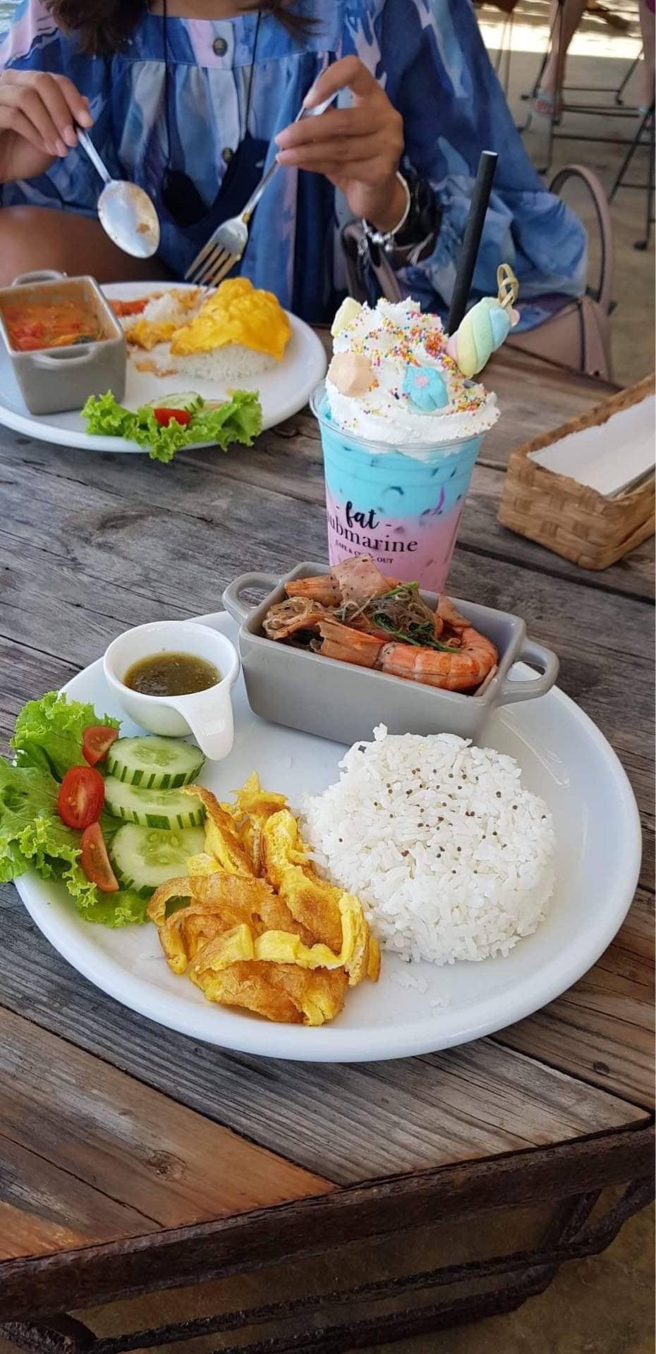 รีวิว Fat Submarine Cafe - Fatsubmarine ใกล้วัด อยู่ท่าเรือหน้าบ้าน ...