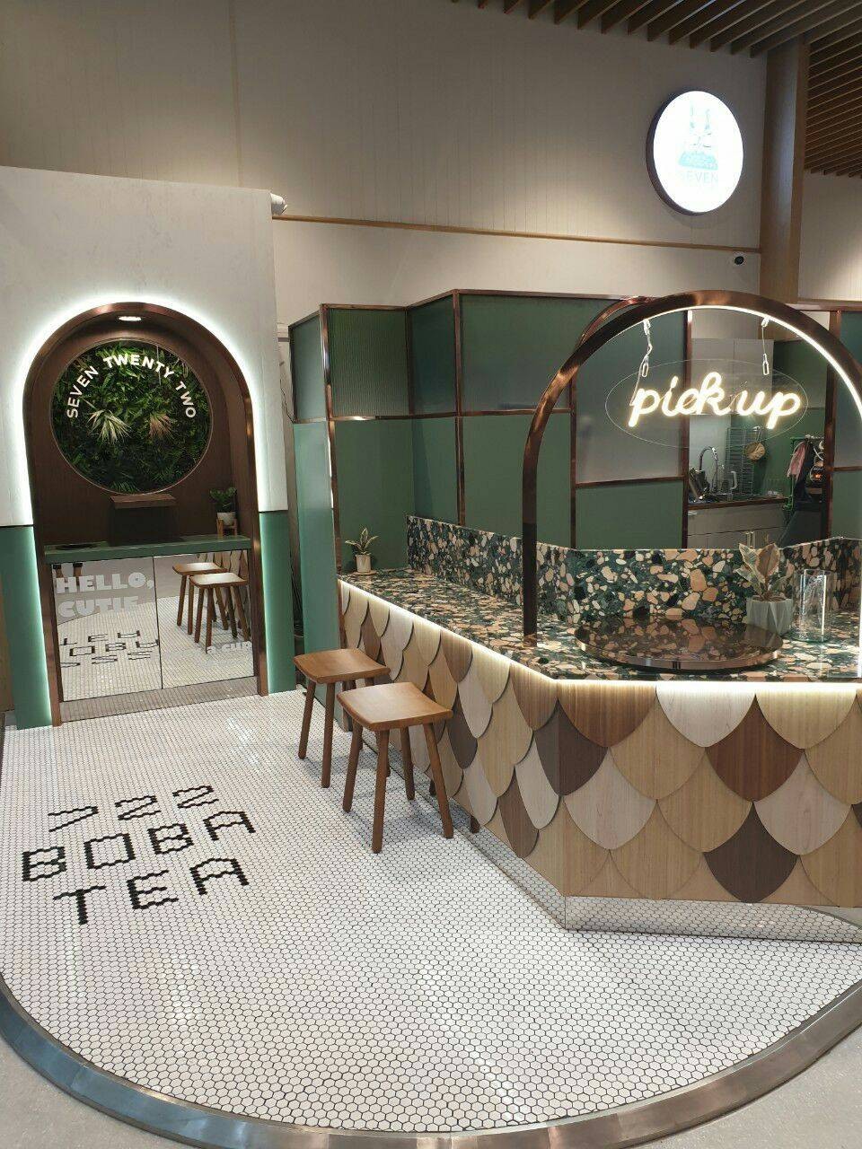 รีวิว 722 Seven Twenty Two Organic Milk Tea The Parq - ชานมพุดดิ้งวอลนัท ออแกนิค 100% - Wongnai