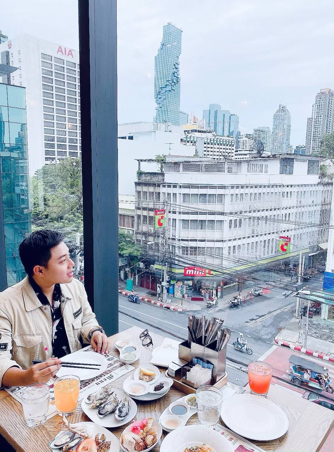 รีวิว Praya Kitchen Bangkok Marriott Hotel สุรวงศ์ - Buffet มื้อเย็น