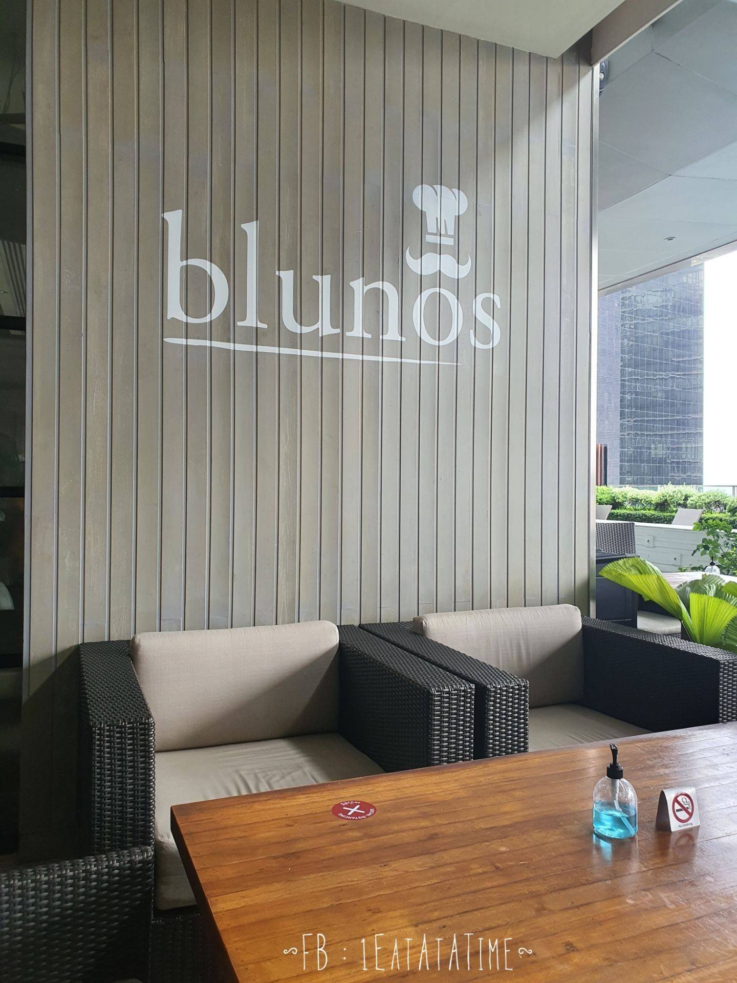 รีวิว Blunos Bangkok - บรรยากาศดีมากค่ะ อาหารจานใหญ่