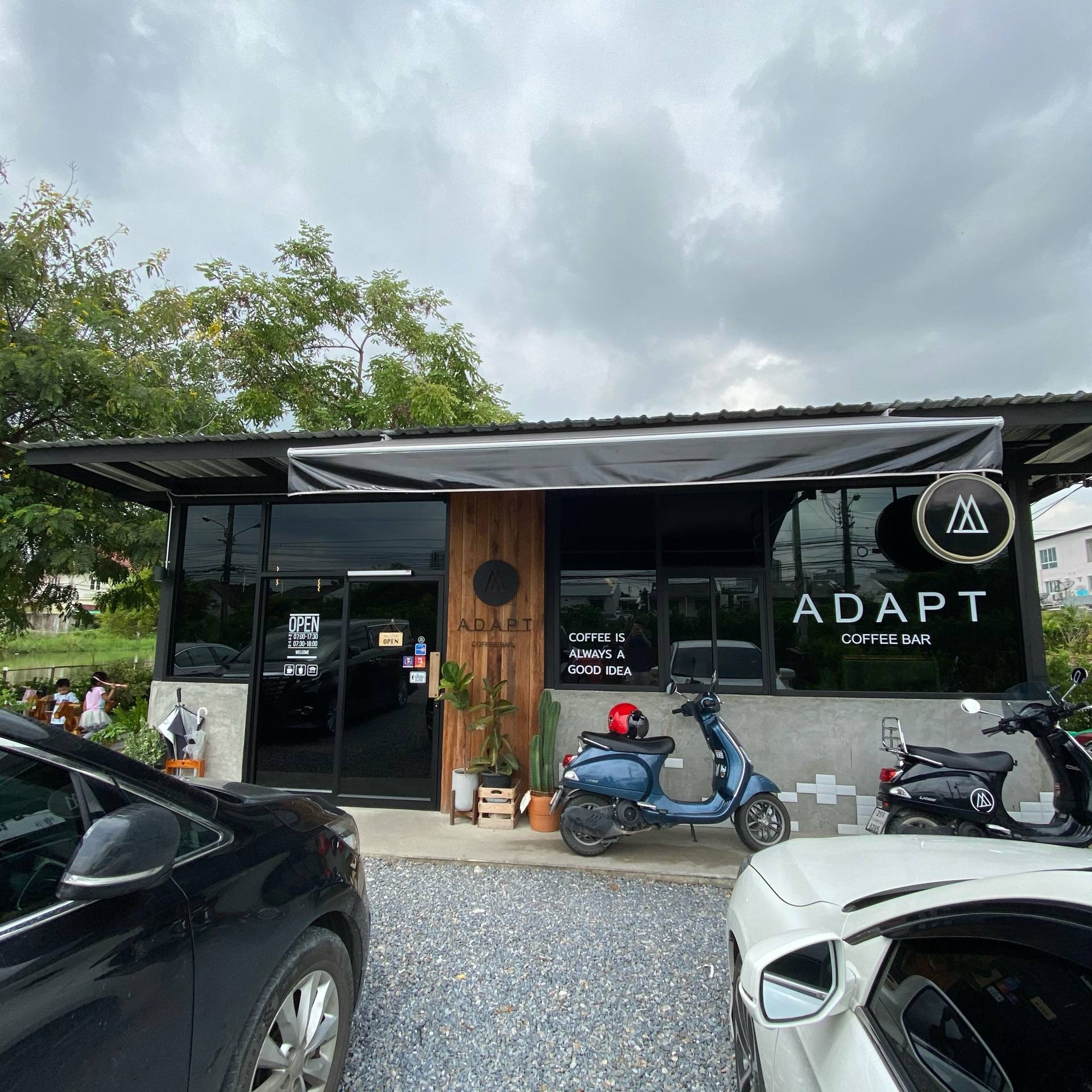 รีวิว ADAPT COFFEE BAR PATTANAKARN พัฒนาการ - กาแฟอร่อย ราคาดี บริการดีครับ
