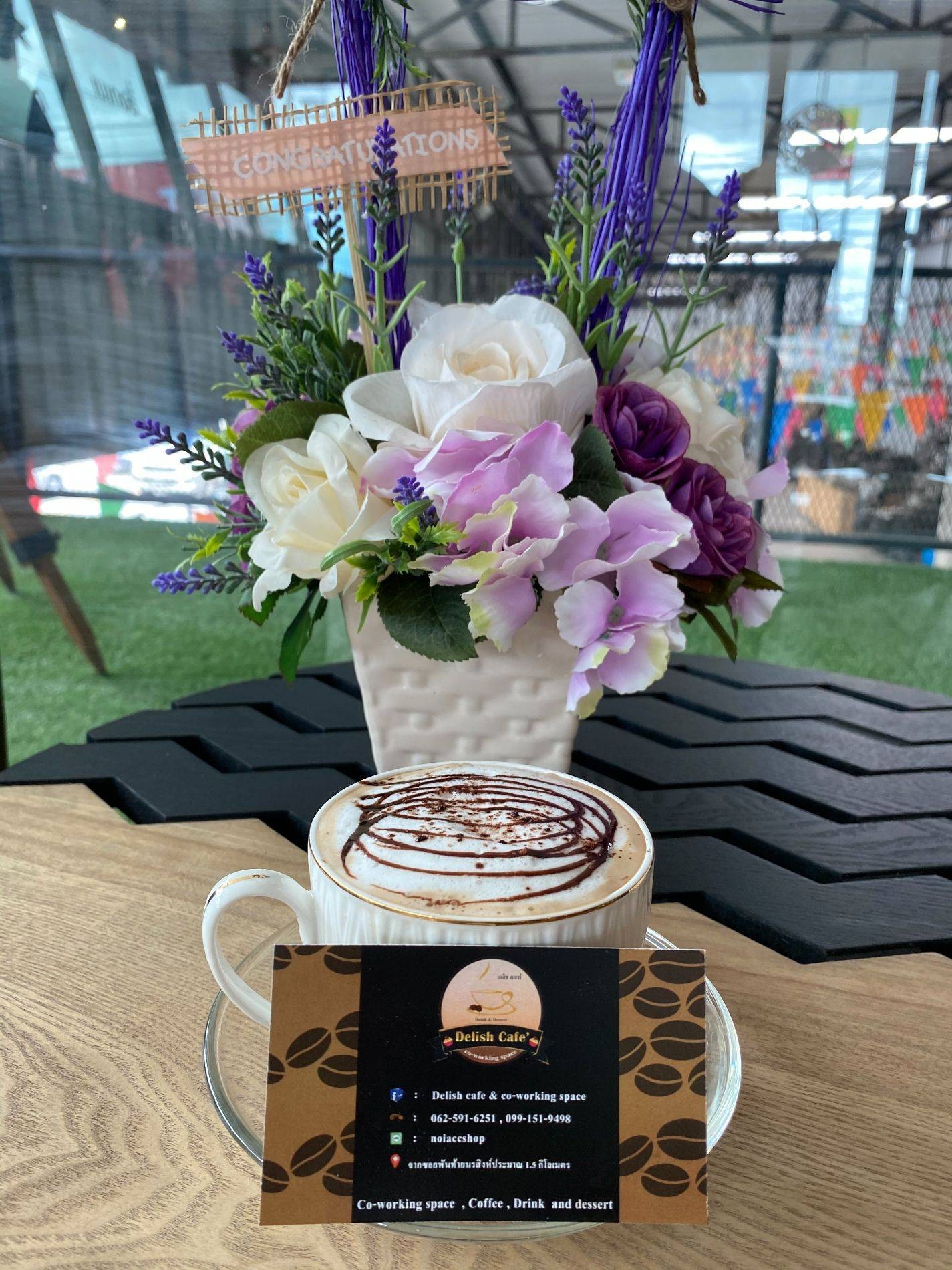 รีวิว Delish cafe & co-working space พันท้ายนรสิงห์ - อร่อยมากกกก