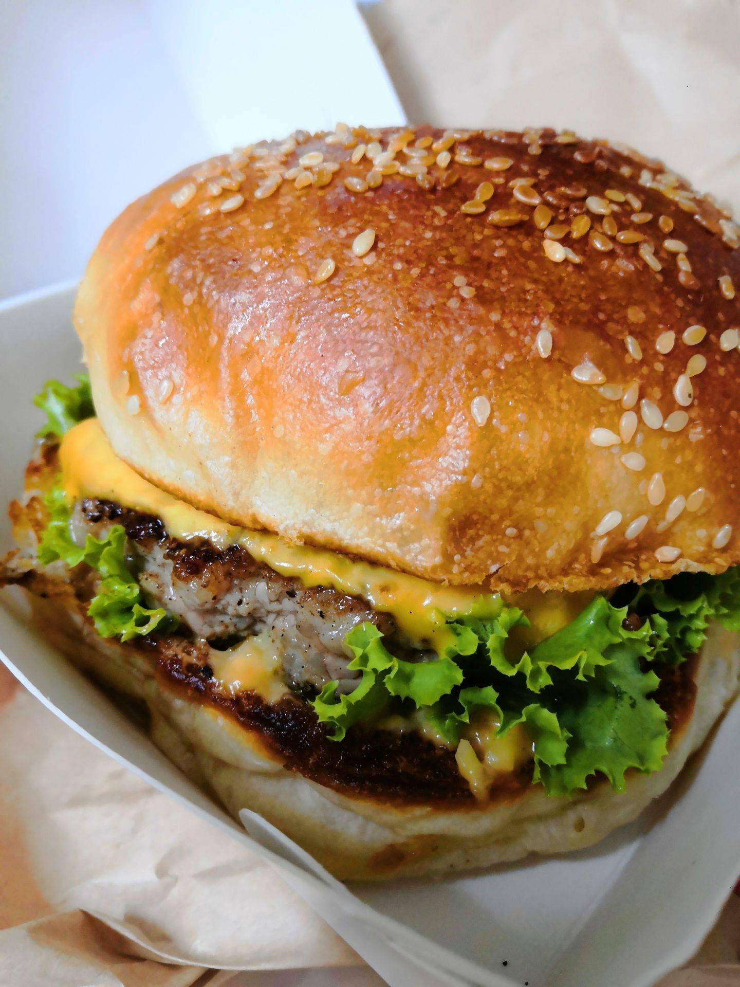 รีวิว FINE BITE ลาดพร้าว 112 - ชีสเบอร์เกอร์แสนอร่อย เครื่องแน่นๆ - Wongnai