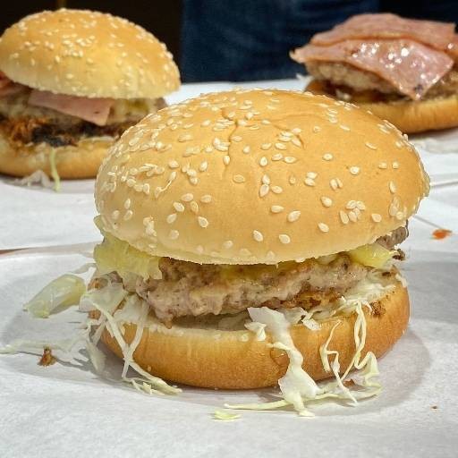 รีวิว Captains Corner Burgers Kebabs 7/11 หน้าหมู่บ้านมัณฑนา