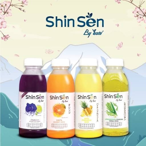 รีวิว ShinSen ชินเซน น้ำส้ม น้ำสับปะรด น้ำสมุนไพร - รสชาติอร่อยมากค่ะ ...