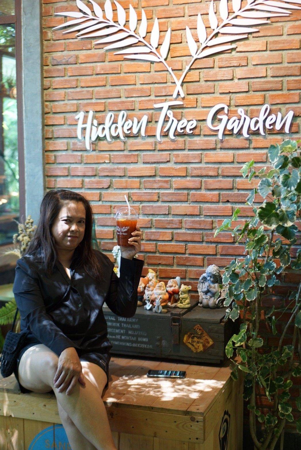 รีวิว Hidden Tree Garden Specialty Coffee - ชอบร้านแบบนี้มากค่ะ อยู่ในดงต้นไม้ บรรยากาศร่มรื่น ...