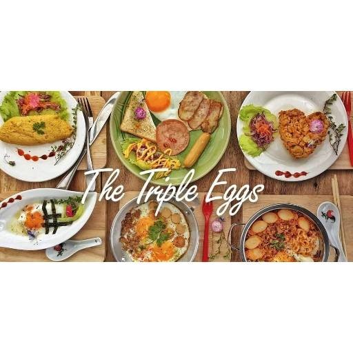 ร้าน The Triple Eggs ร้านอยู่บนดาดฟ้า | รีวิวร้านอาหาร - Wongnai