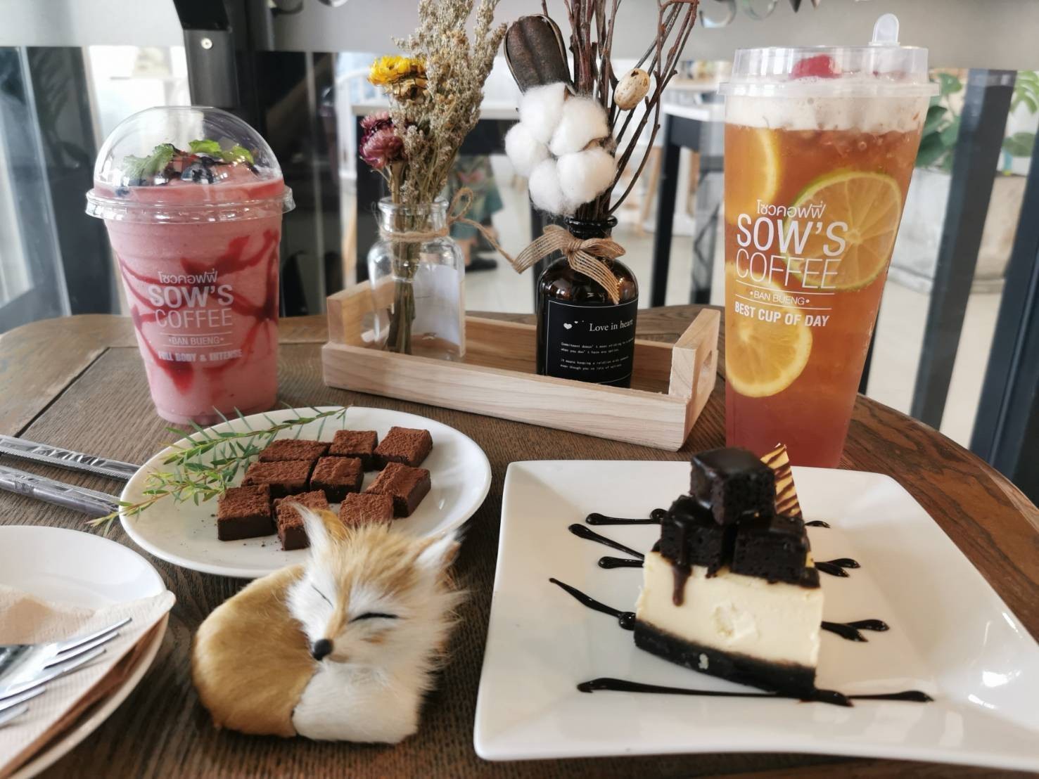 รีวิว Sow’s Coffee สยามธารามันตรา - คาเฟ่ สบายๆ เครื่องดื่มหลากหลาย ...