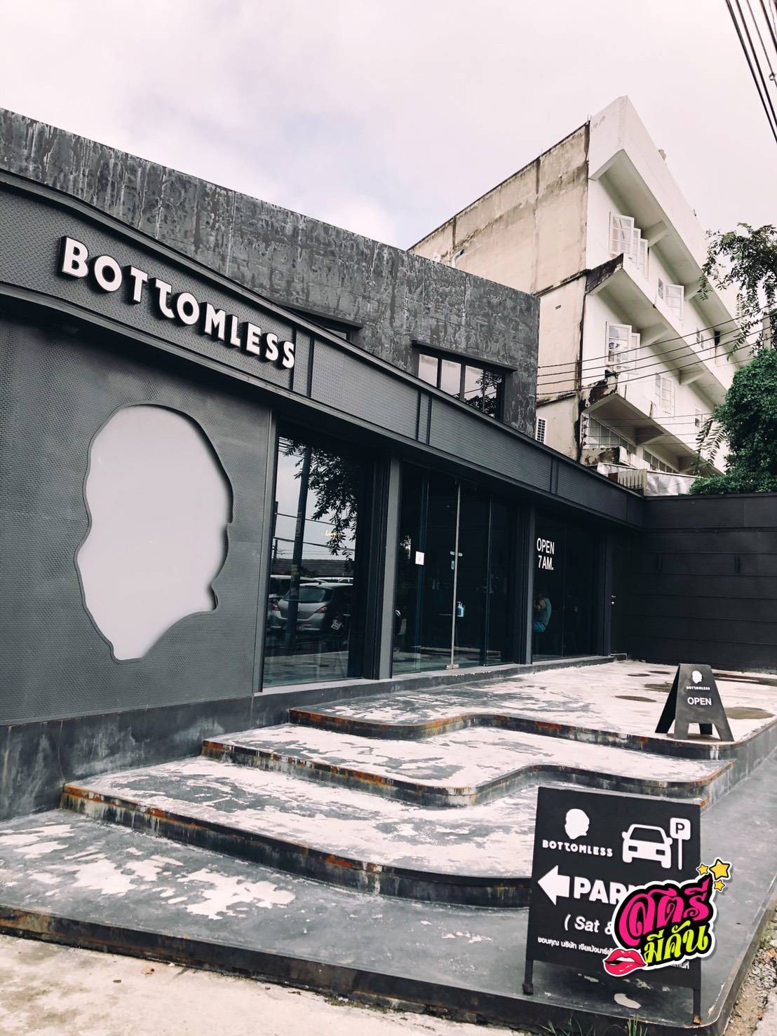 รีวิว บอททอมเลส Bottomless Flagship Store สนามบินน้ำ ( ร้านกาแฟบอททอมเลส) - คาเฟ่นนที่ต้องมา ...