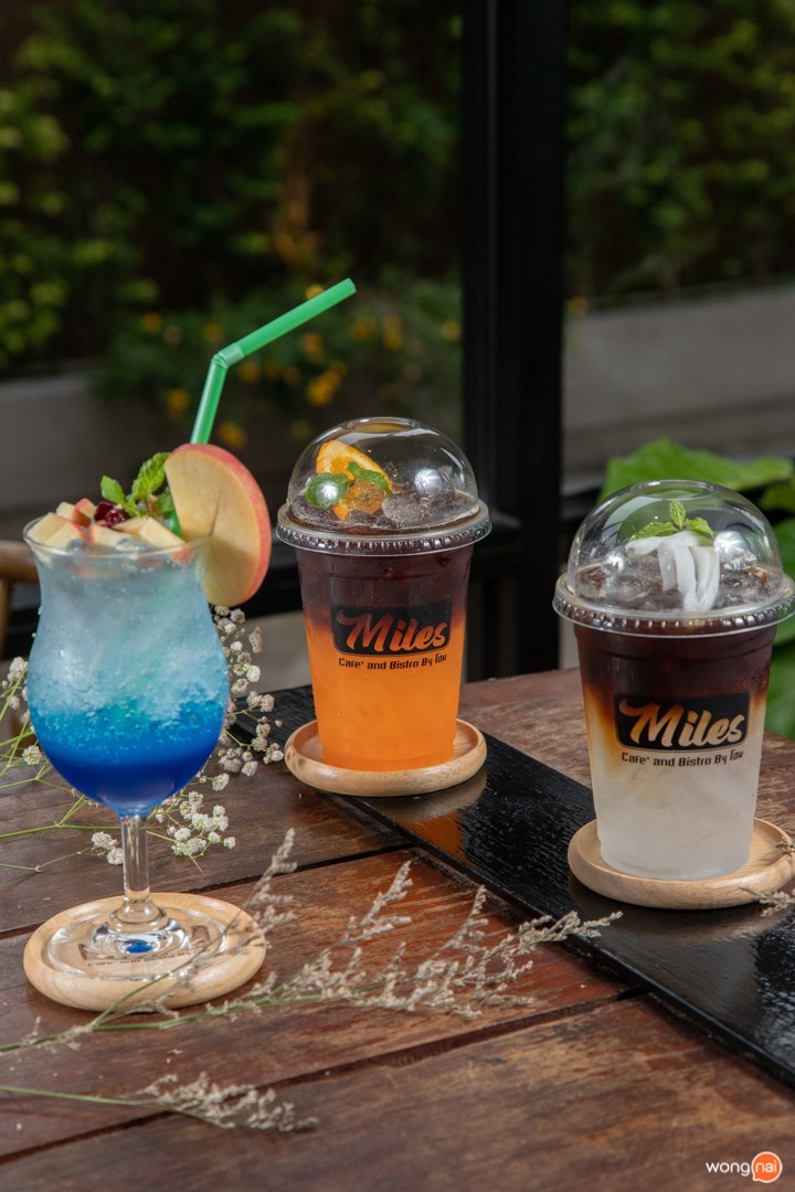 “Miles Cafe” คาเฟ่บุรีรัมย์ เพลินอาหารคาวหวานจากฝีมือเชฟโรงแรม 5 ดาว!