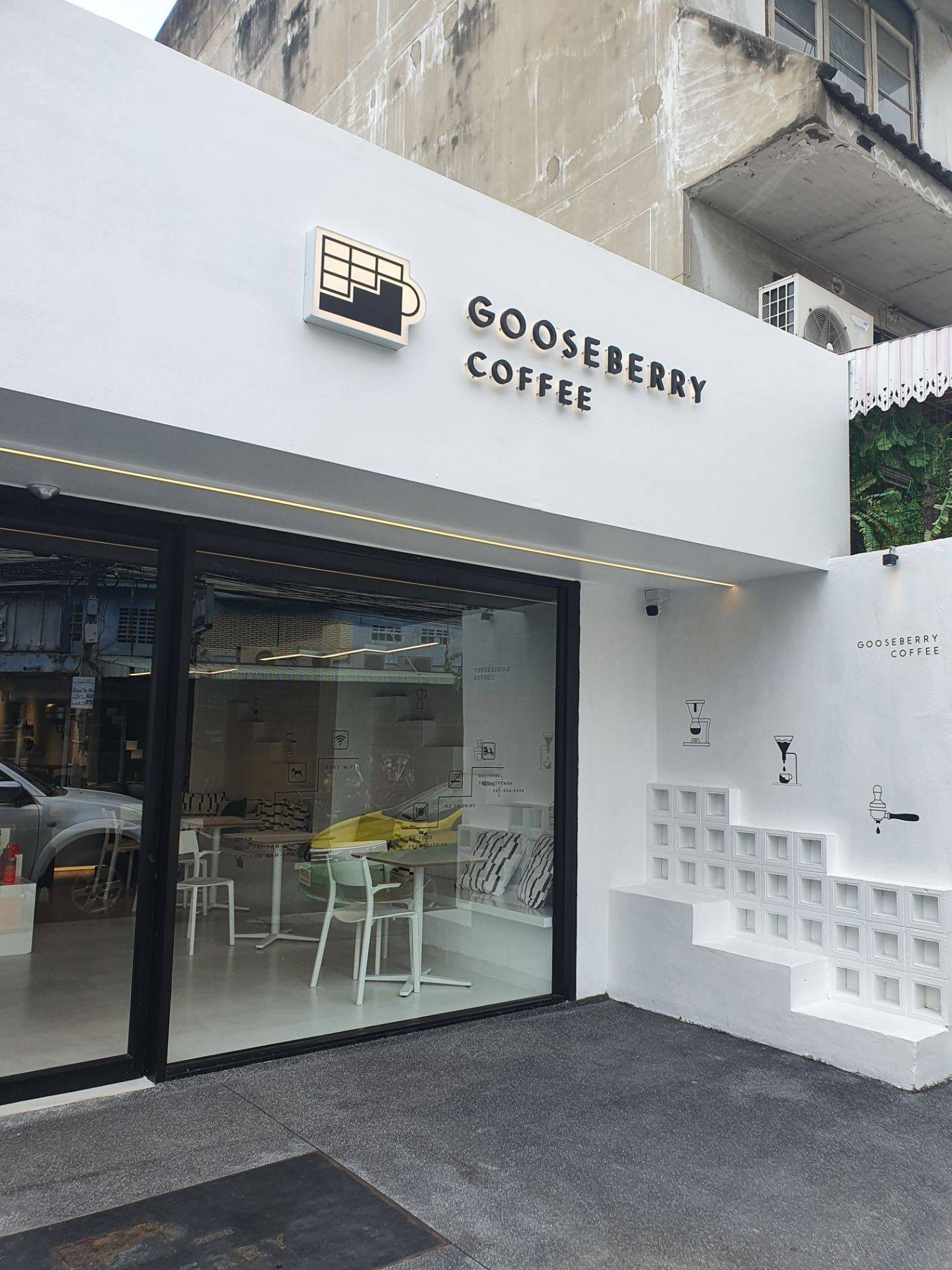 รีวิว GOOSEBERRY COFFEE PAKNAM - ร้านสวย พนักงานยังต้องปรับปรุง