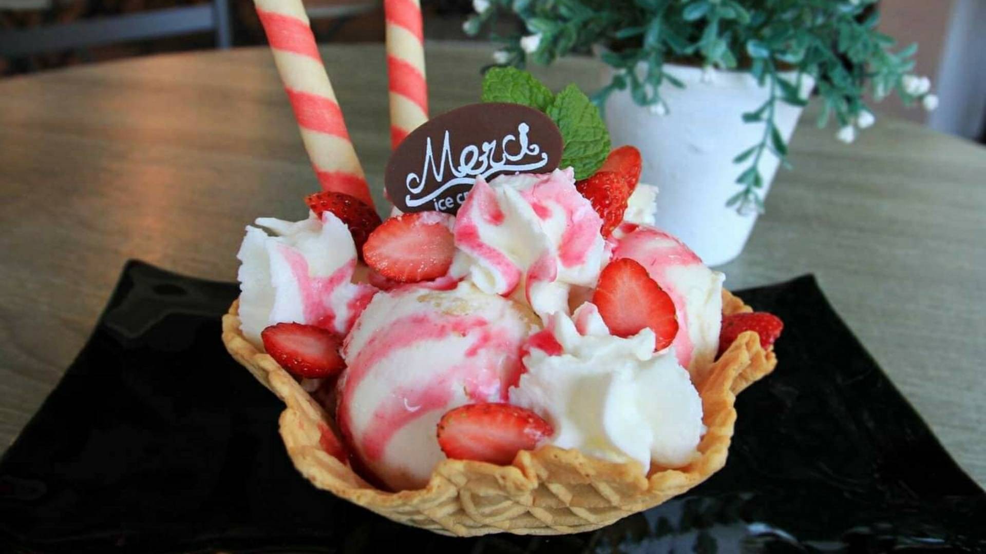 [รีวิว] ร้าน Merci Ice Cream Cafe | เมนูแนะนำ รูปภาพ ราคา - Wongnai