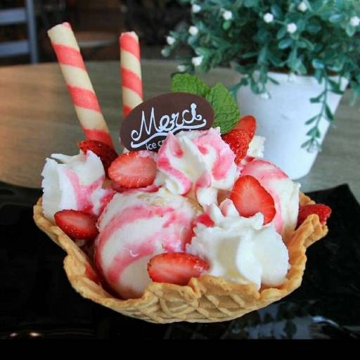 ร้าน Merci Ice Cream Cafe | รีวิวร้านอาหาร - Wongnai