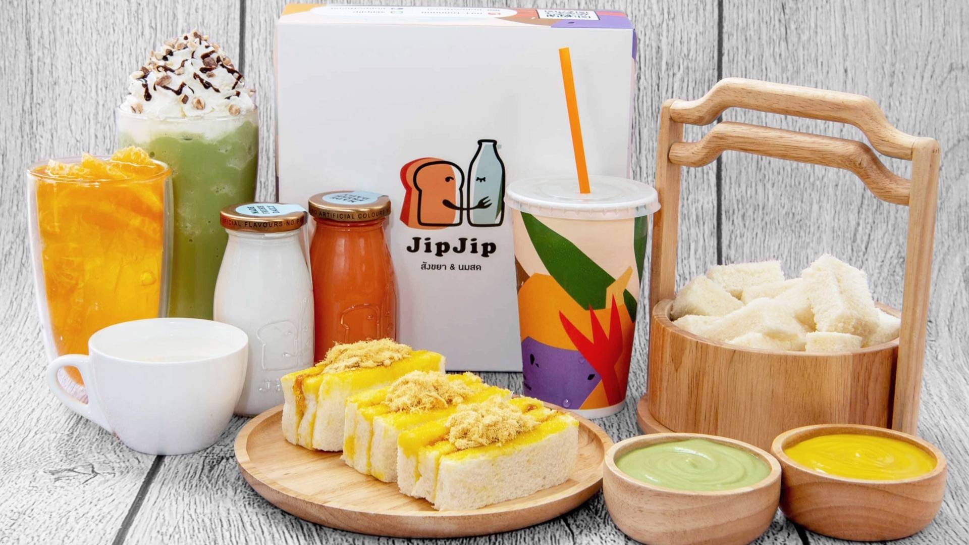 ร้าน Jip Jip สังขยา&นมสด (JipJip) The Commons - รีวิวร้านอาหาร - Wongnai