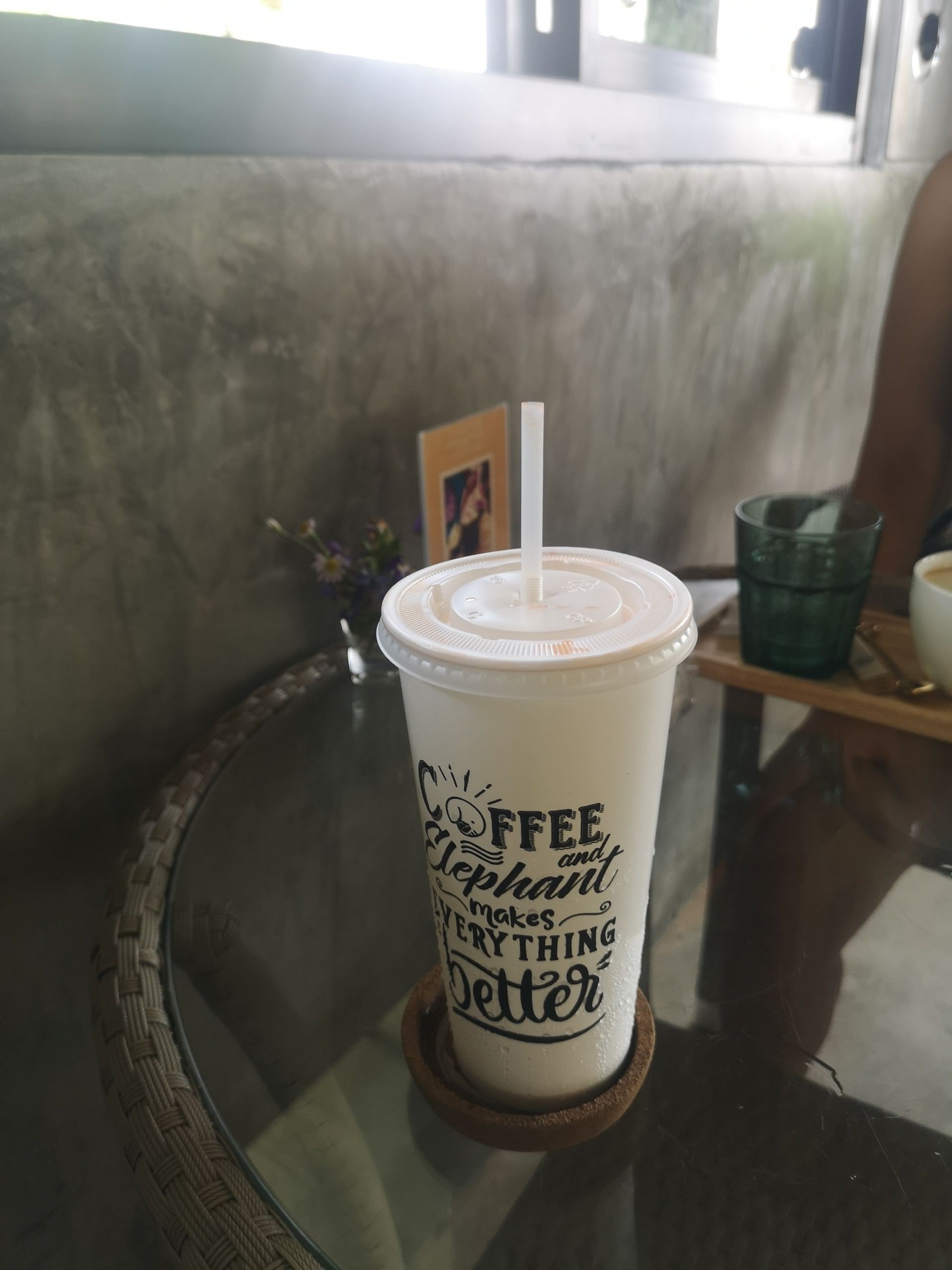 รีวิว Elephant Jungle Cafe - Nice atmosphere. They propose a free visit ...