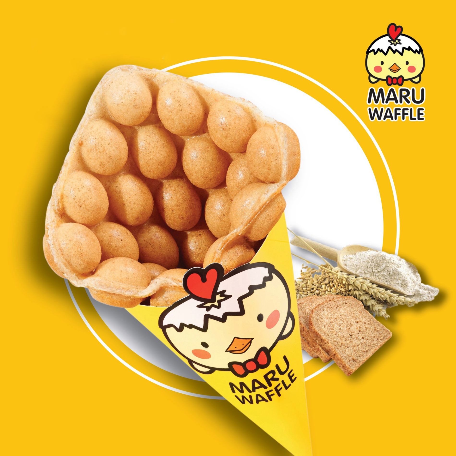 MARU WAFFLE มารุ วาฟเฟิลฮ่องกง สาขา Market village รังสิต คลอง4 ...