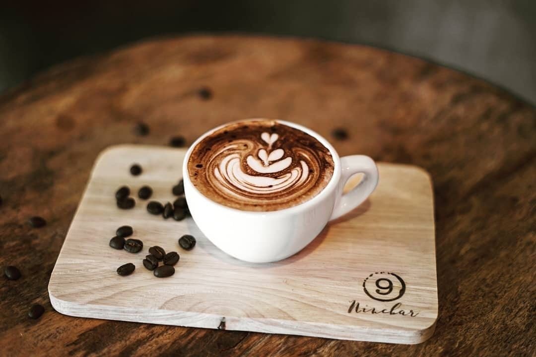 [รีวิว] ร้าน NINE BAR COFFEE ROASTERS BUSINESS PARK | เมนูแนะนำ รูปภาพ ราคา