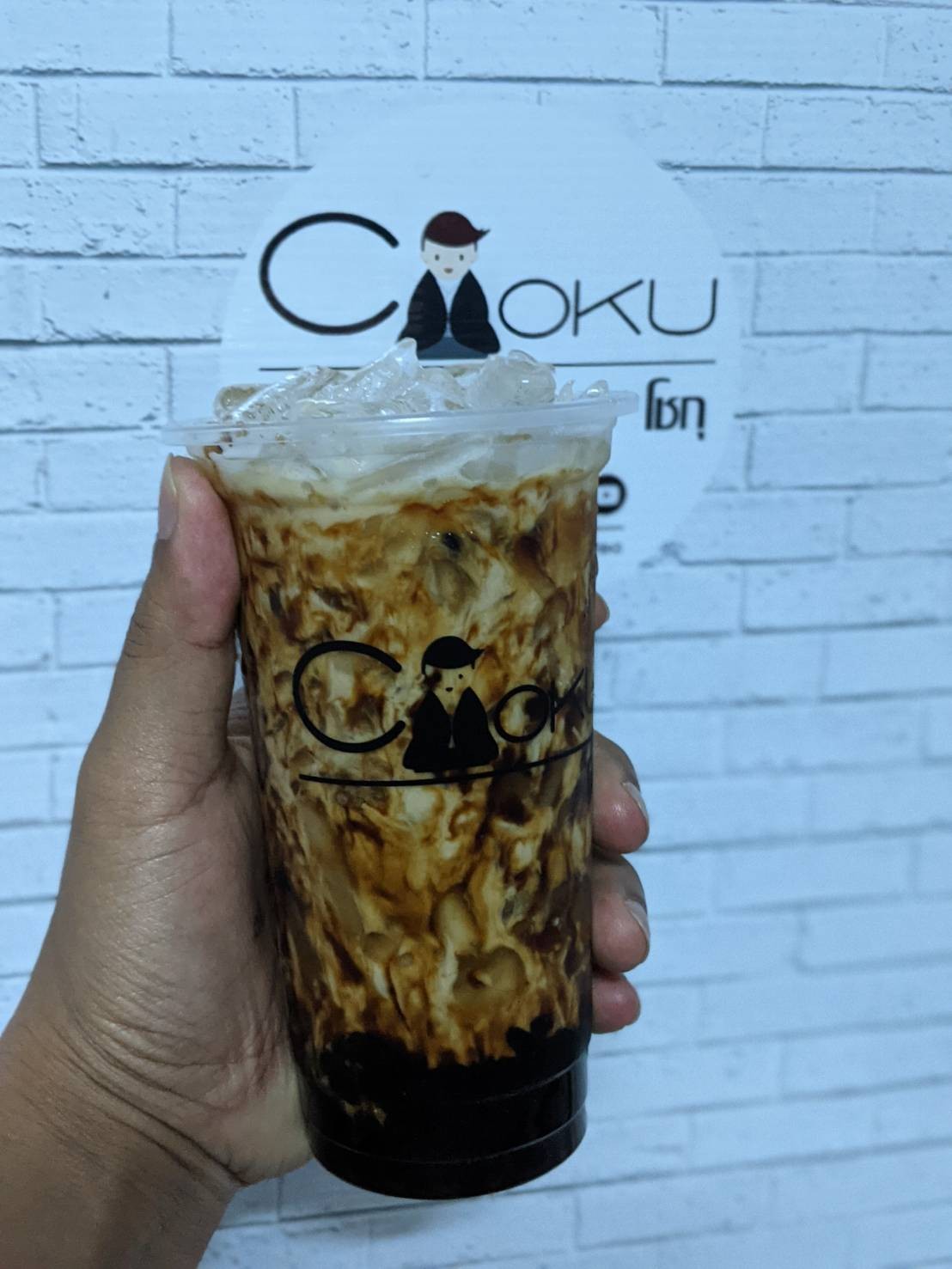 รีวิว Choku Coffee |โชกุ - นมสดบราวน์ชูการ์