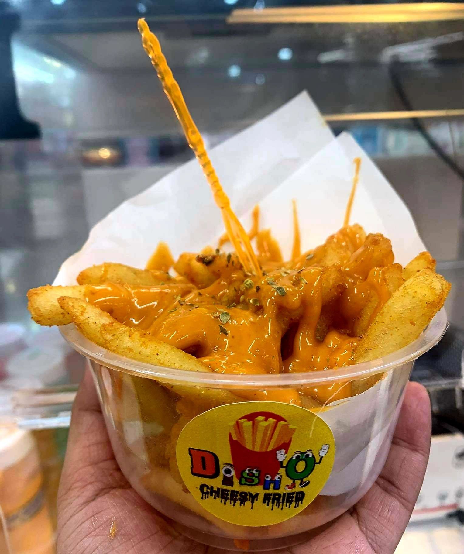 DishO Cheesy Fried เฟรนฟรายด์ราดชีส (บิ๊กซีนครปฐม) - สั่งอาหารเดลิเวอรี ...