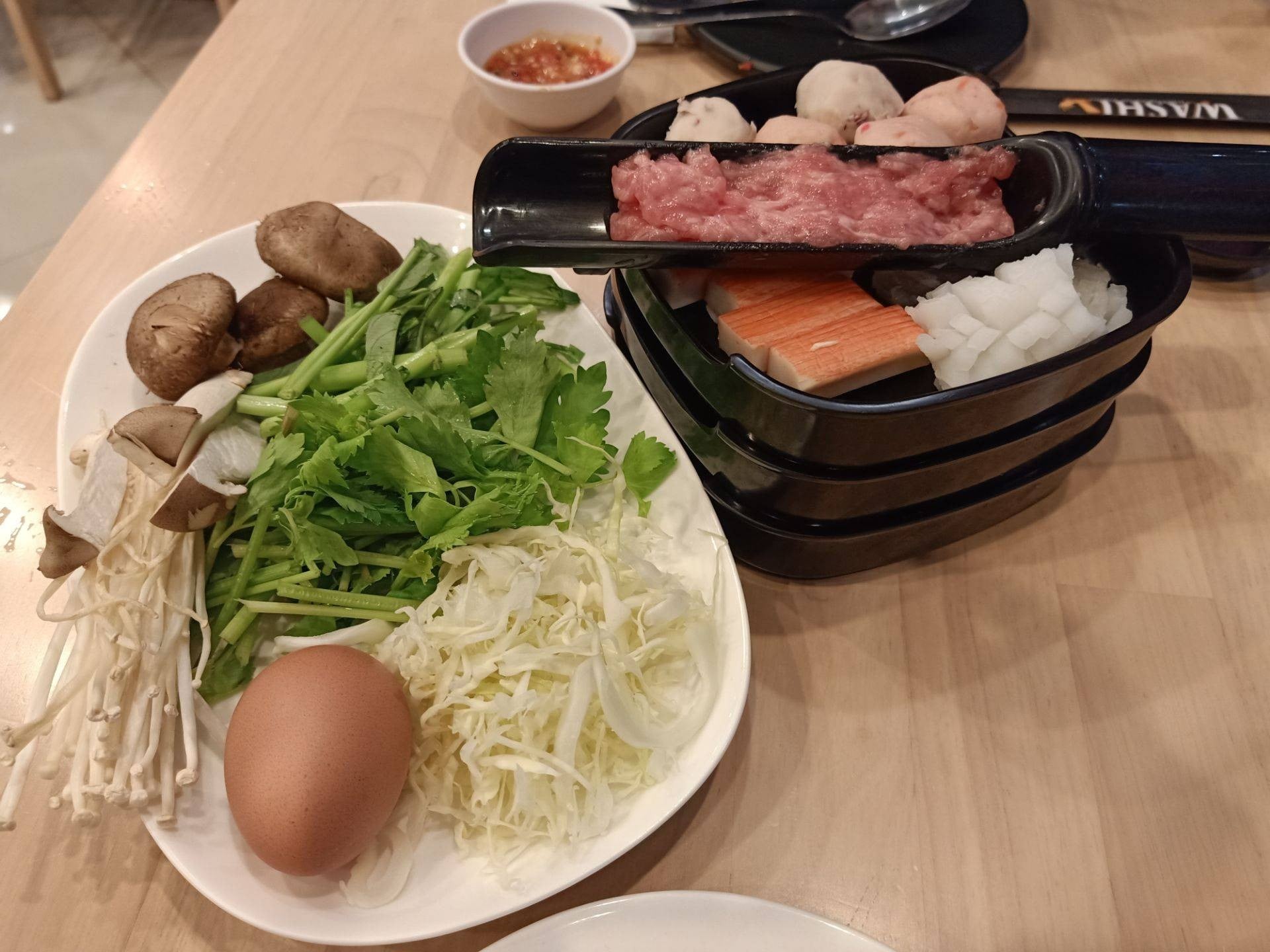 ชาบู ร้าน WASHI โรบินสัน บ่อวิน
