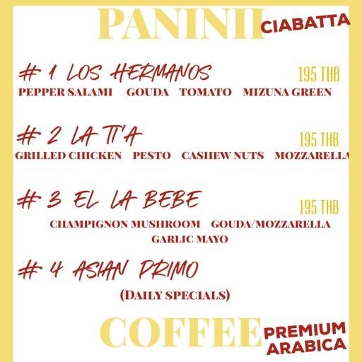 ร้าน PANINII X COFFEE | รีวิวร้านอาหาร - Wongnai