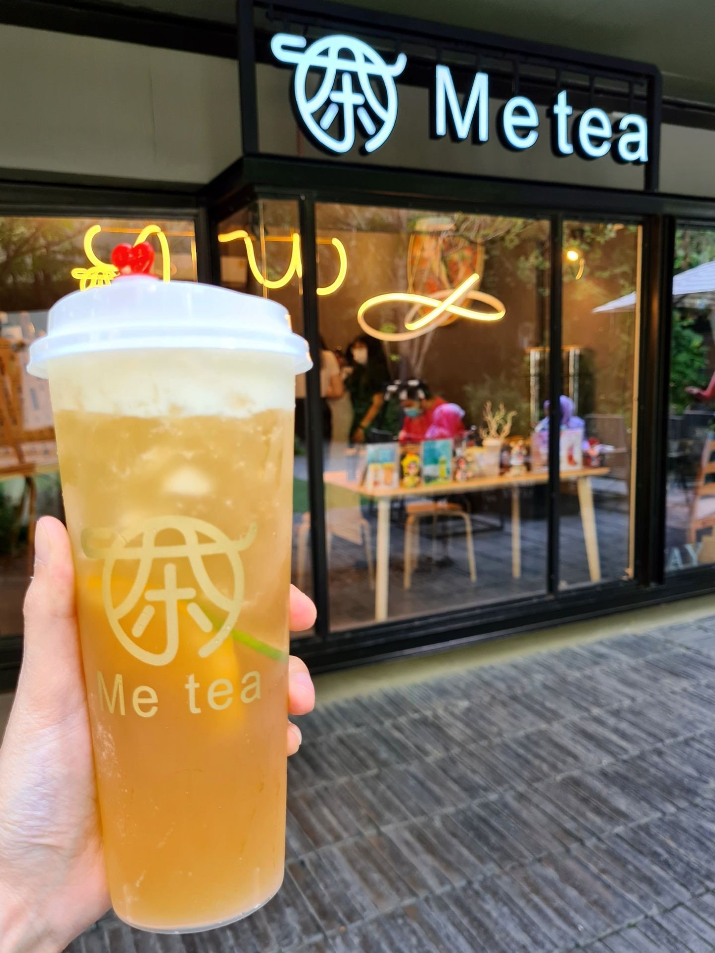 เฟรชเสาวรสที 爆汁百香果 ร้าน ME TEA อโศก