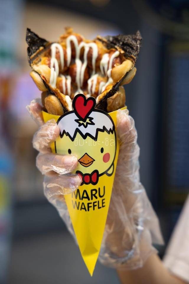 รีวิว Maru waffle สาขา K-Village Maru waffle สาขา K-Village - วาฟเฟิล ...