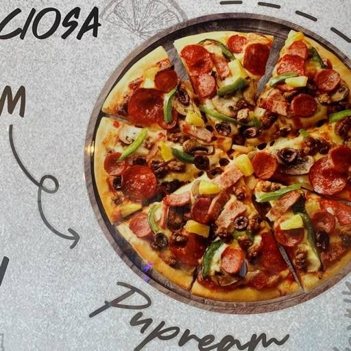 รีวิว Dalio’s pizza - Italian style pizza. Thin crust base